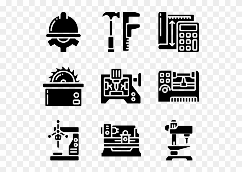 Manufacturing - Transparent Background Travel Icons, HD Png Download ...