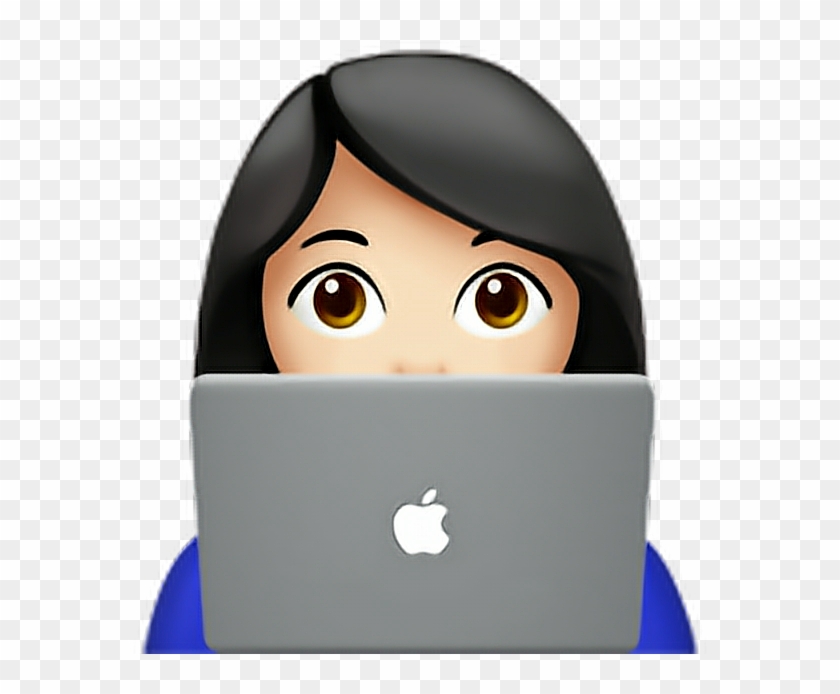 Technologist Sticker - Woman Technologist Emoji, HD Png Download ...