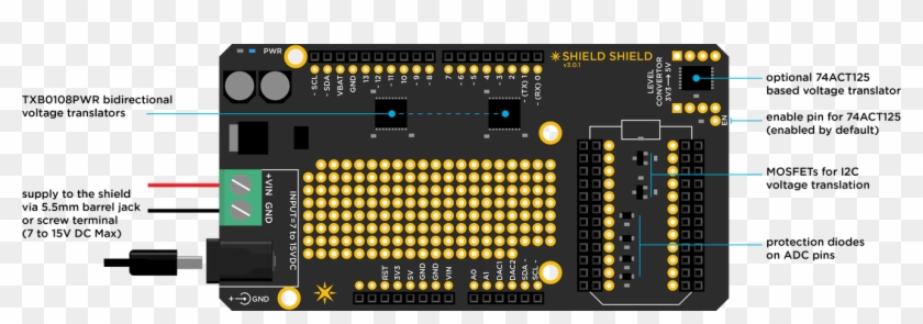 Shield Shield Description - Particle Io Shield Board, HD Png Download ...