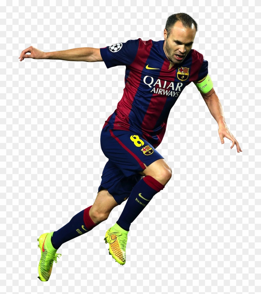Andres Iniesta - Player, HD Png Download - 720x866(#4739818) - PngFind