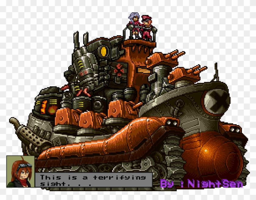Blaze Shee - Metal Slug Boss, HD Png Download - 1525x1115(#4742567 ...