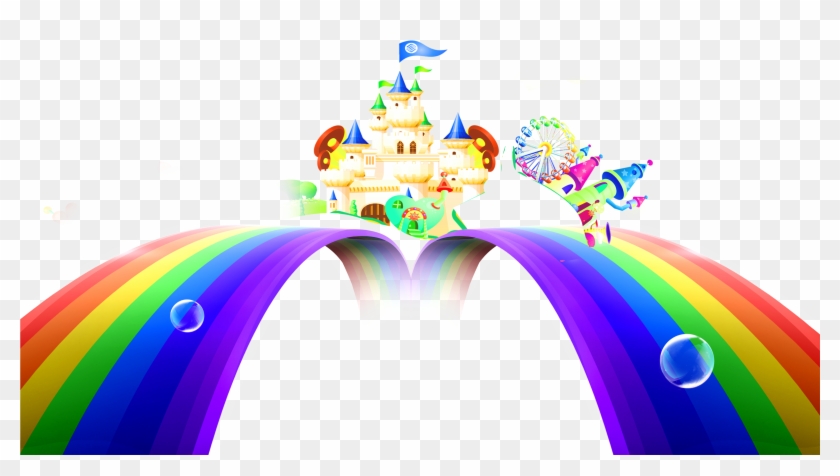 Rainbow Bridge Png - Дисней Радуга, Transparent Png - 3293x1753 ...