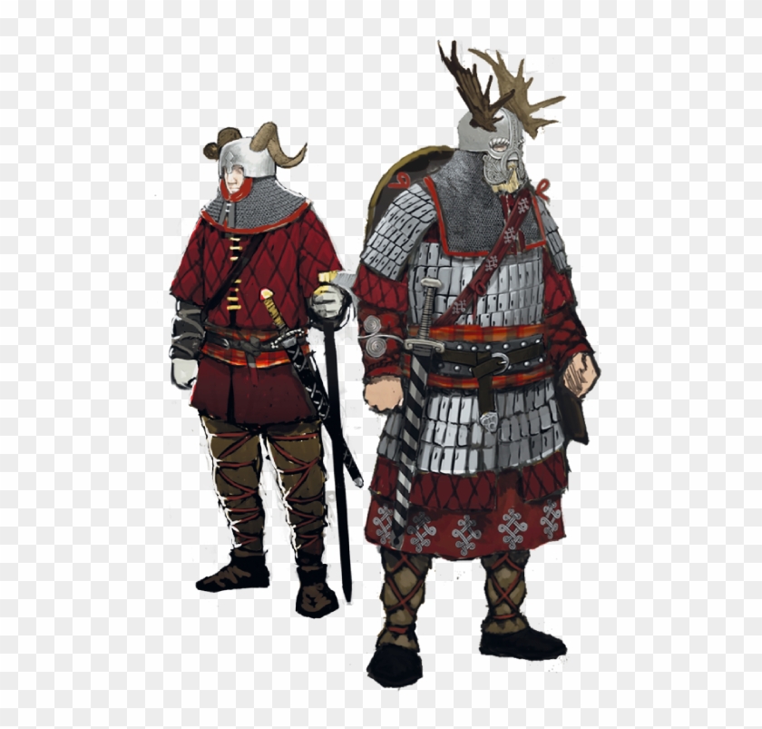 Concept Art From - Clan An Craite Warrior, HD Png Download - 500x723 ...