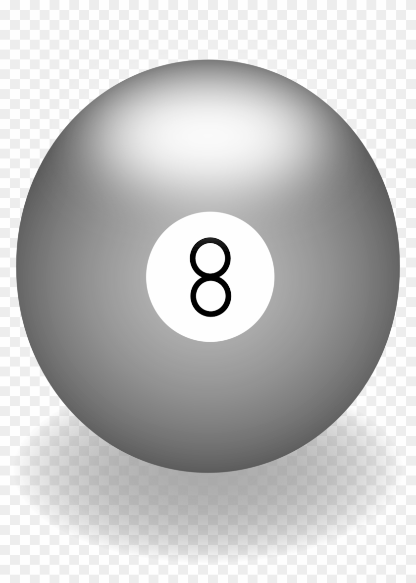 Eight Ball - Eight Ball Transparent Background, HD Png Download ...