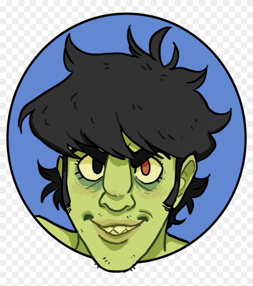 Made Some Gorillaz Icons While Bored - Cartoon, HD Png Download ...