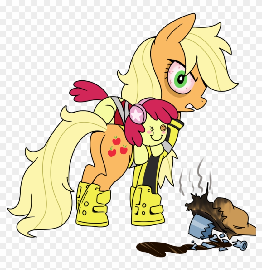 Alcohol, Apple Bloom, Applejack, Artist - My Little Pony Applejack Dead ...