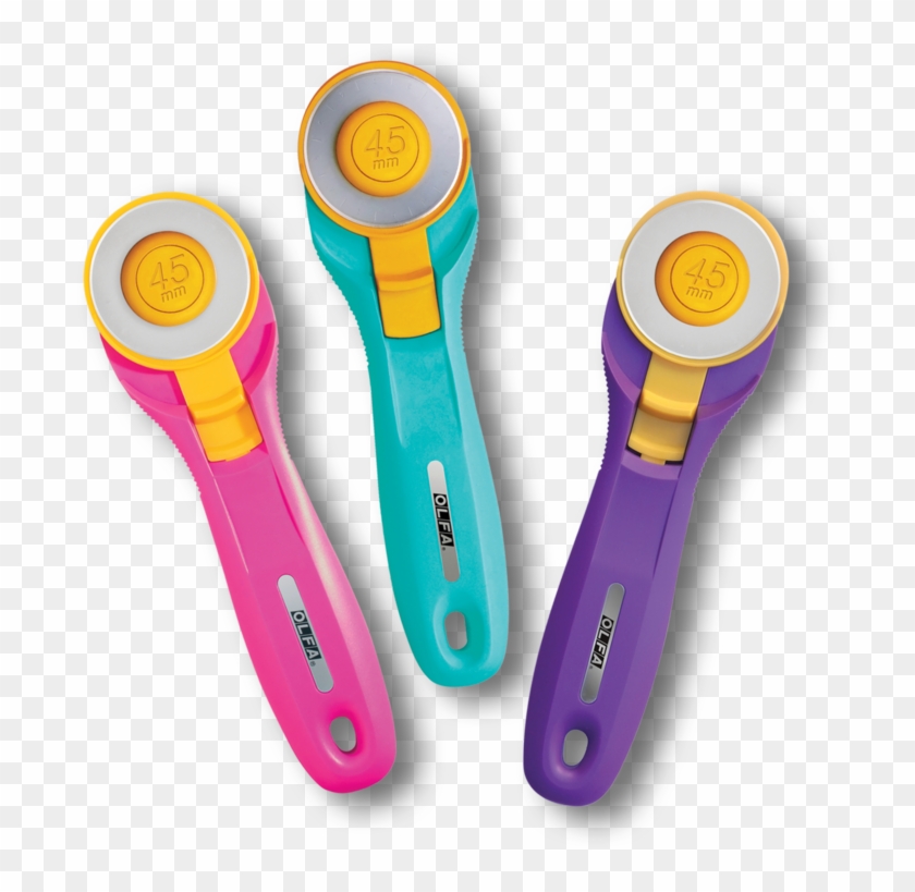 The Iconic Olfa® 45mm Rotary Cutter Is Now In Pink, - Olfa Rotary ...
