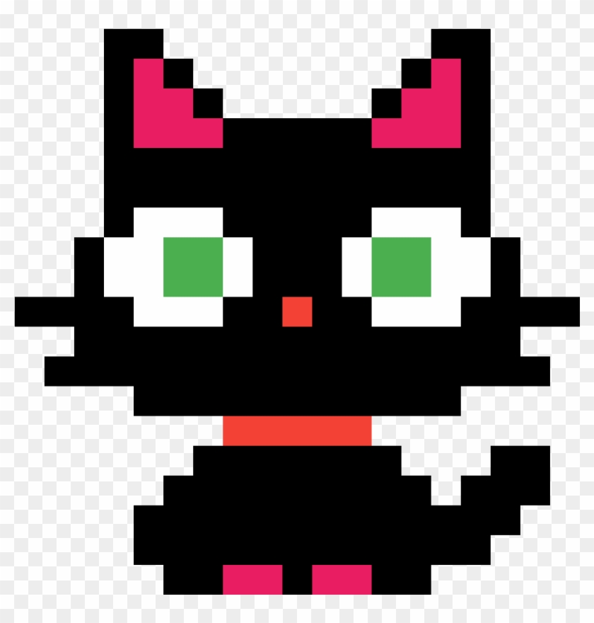 Kitten Pixel Art