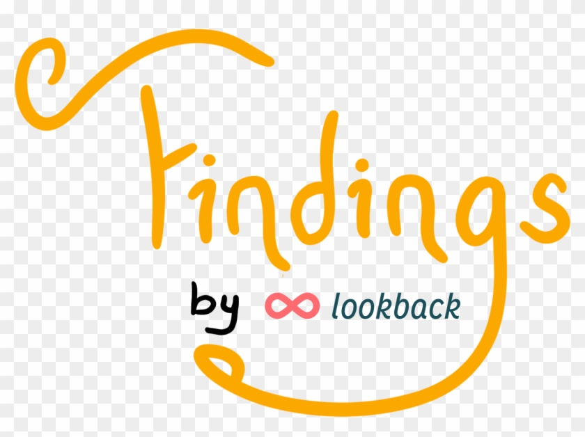 Findings By Lookback - Calligraphy, HD Png Download - 1620x1196 ...
