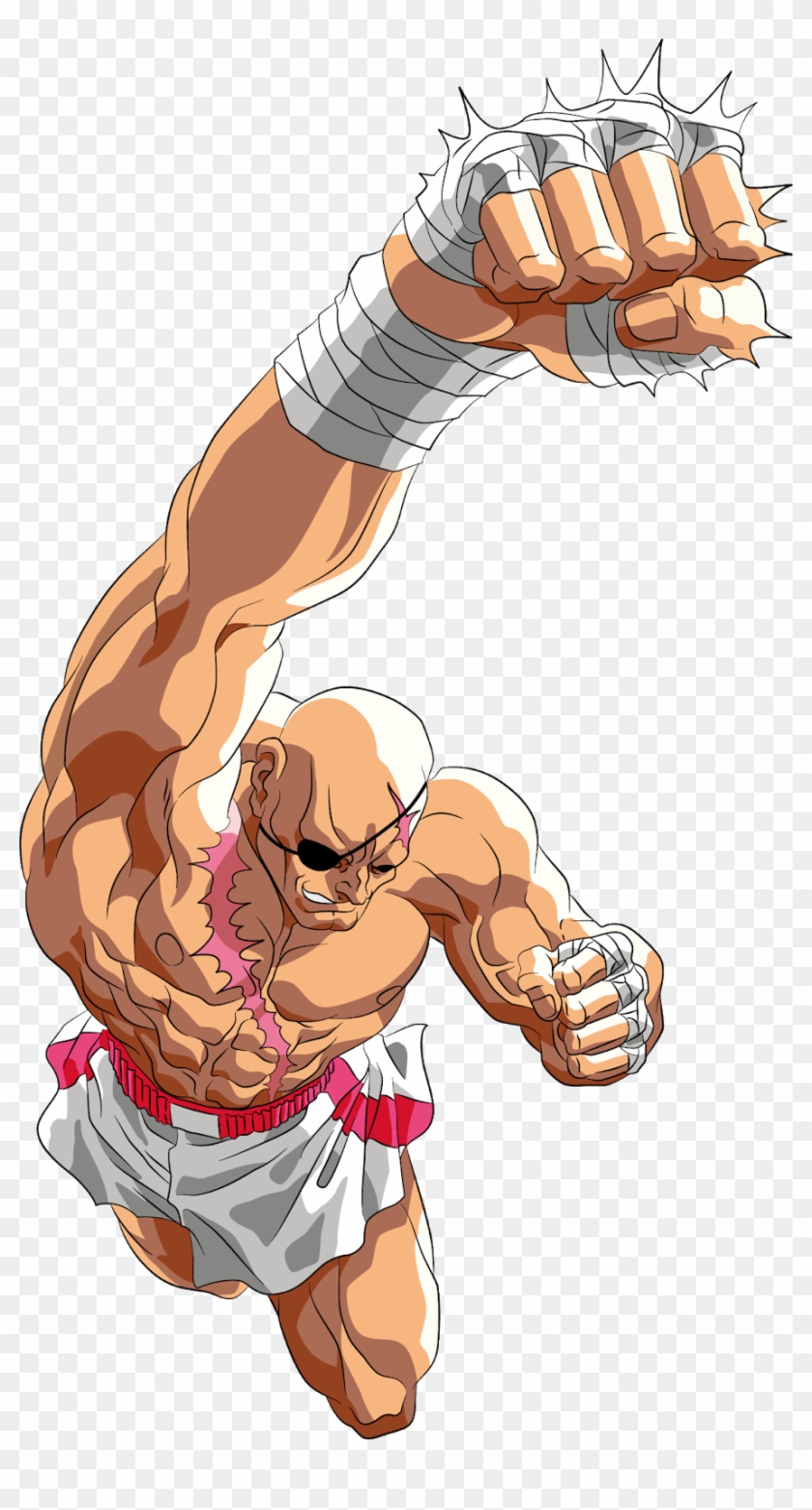 Wallpaper Street Fighter Sagat