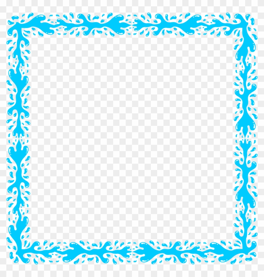 Frames Png Transparent Blue, Png Download - 1280x1280(#4795222) - PngFind