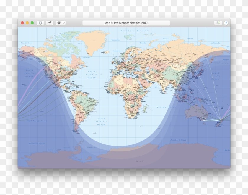 Open The Map By Using The Window/map Menu - Atlas, HD Png Download ...