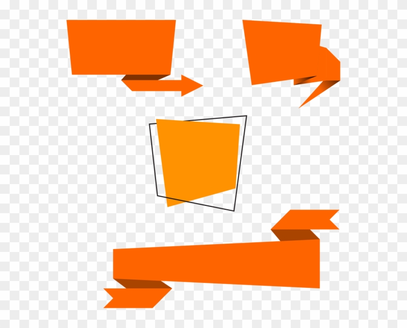 Ribbon And Text Box Element Vector Png - Selljacky, Transparent Png ...