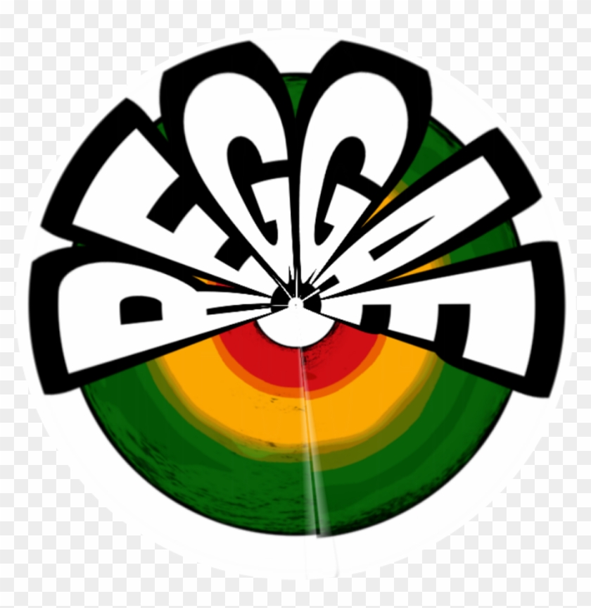 Reggae Sticker - Circle, HD Png Download - 1024x1004(#484231) - PngFind