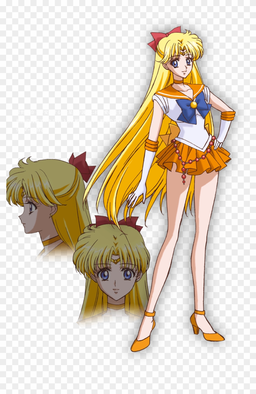 Venus 2 - Sailor Moon Crystal Sailor Venus, HD Png Download - 880x1224 ...