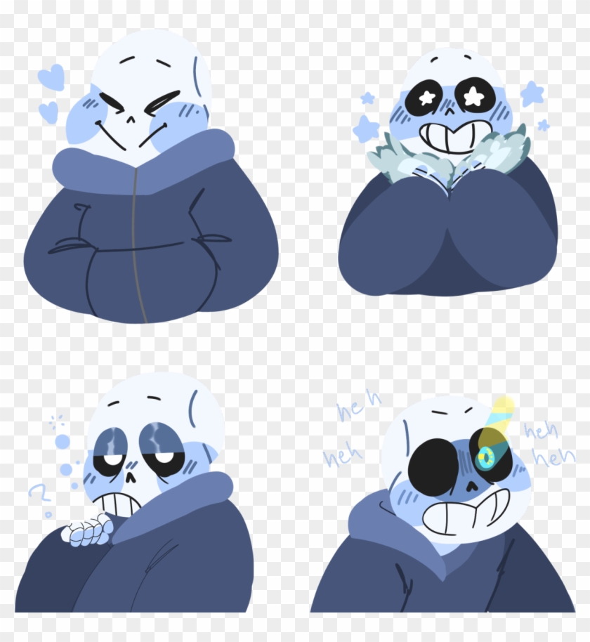Practicing Lineless And Out Came A Bunch Of Tiny Sans' - Cartoon, HD ...
