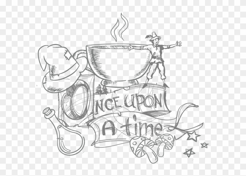 Fairy Tale Clipart Black And White