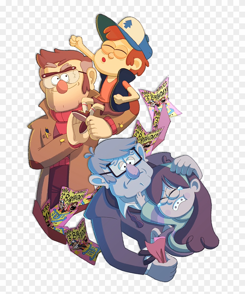 Gravity Falls Gf Spoilers Grunkle Ford Dipper Pines - Cartoon, HD Png ...