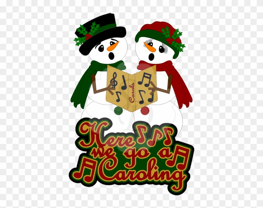 Caroling Snowmen - - Cartoon, HD Png Download - 600x600(#4815859) - PngFind
