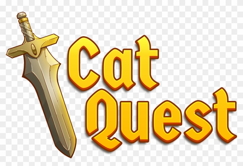 Cat Quest Press Kit - Cat Quest Logo, HD Png Download - 1104x702 ...