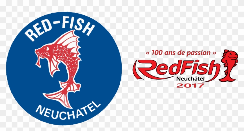 Red Fish Logo 1917 2017 - Emblem, HD Png Download - 3969x1892(#4827780 ...