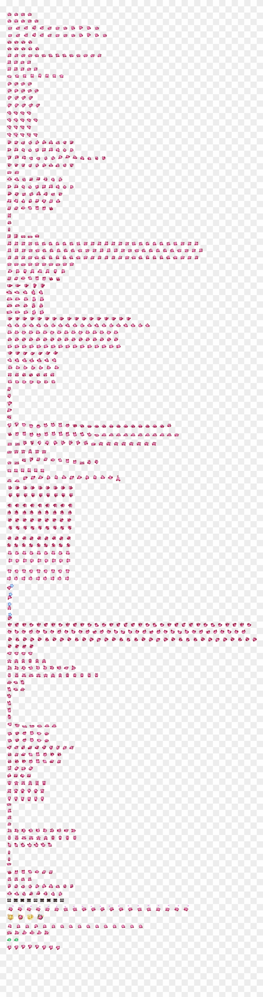 Kirby Mass Attack Sprites The Spriters Resource Full Sheet View