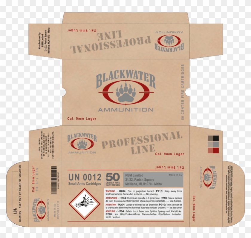 Or Change Of Ammunition, We Have The Standard Pistol - Label, HD Png ...