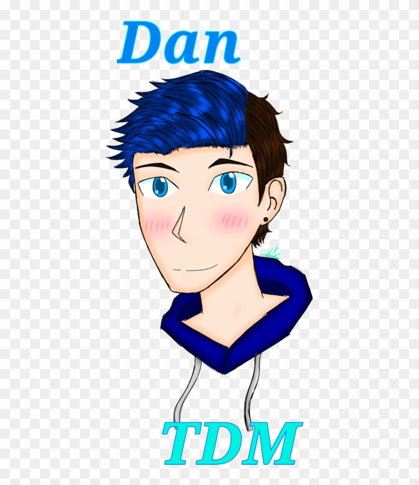 Dantdm Png - Cartoon, Transparent Png - 600x960(#4863081) - PngFind