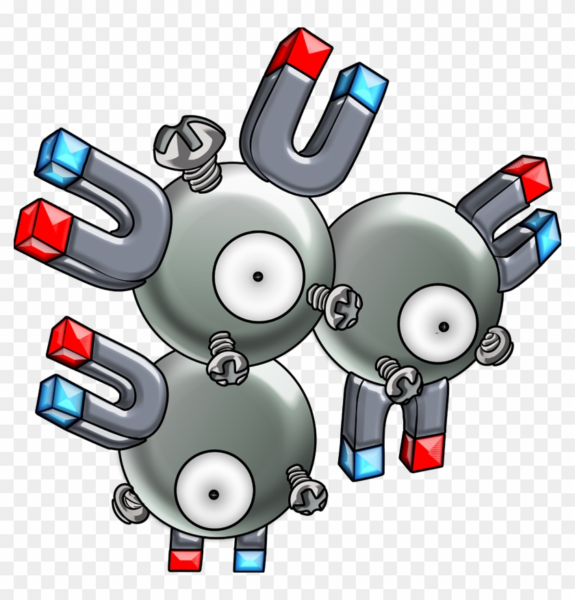 Black Background Magneton