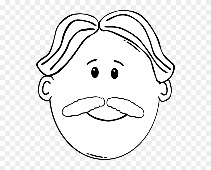 Man Face Coloring