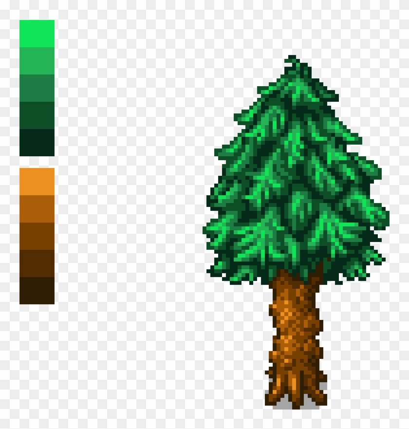 Stardew Valley Pine Tree - Christmas Tree, HD Png Download - 1200x1200 ...