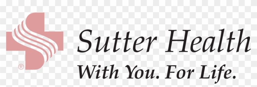 Sutter Health Logo - Sutter Health With You For Life, HD Png Download ...