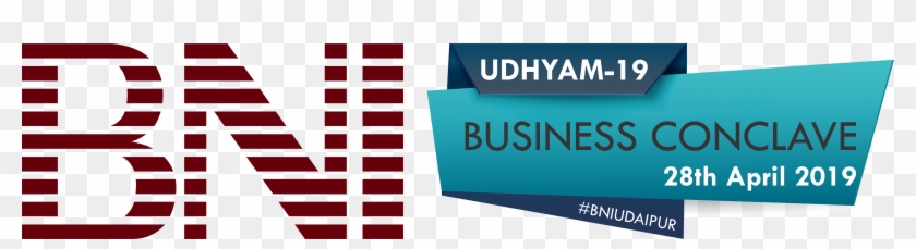 Bni Udaipur Conclave - Graphic Design, HD Png Download - 4555x1025 ...