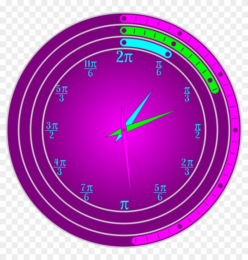 This Free Icons Png Design Of Pi Day Clock, Transparent Png - 2376x2376 ...