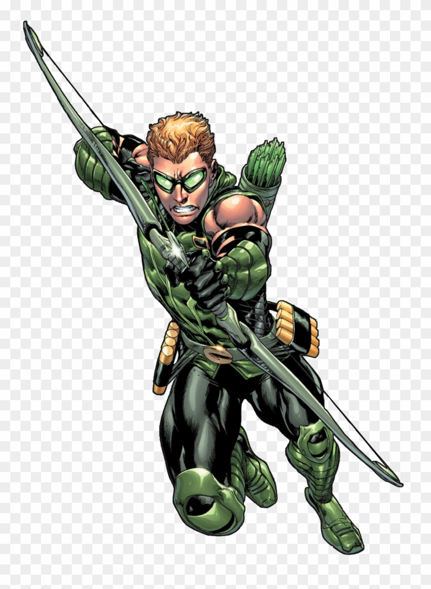 Green Arrow Png Marvel - New 52 Green Arrow, Transparent Png - 749x1068 ...