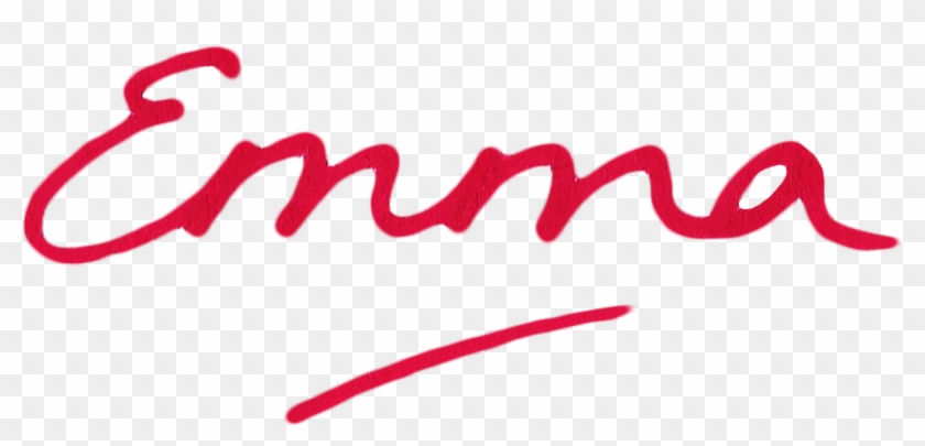 Meet Emma - Emma Text, HD Png Download - 1326x580(#4905325) - PngFind