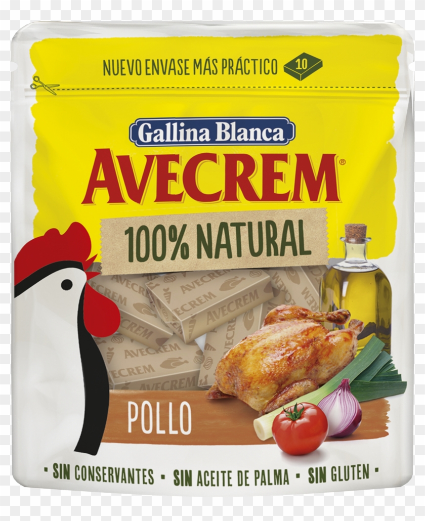 Avecrem 100% Natural Pollo - Caldo De Pollo Avecrem 100 Natural, HD Png ...