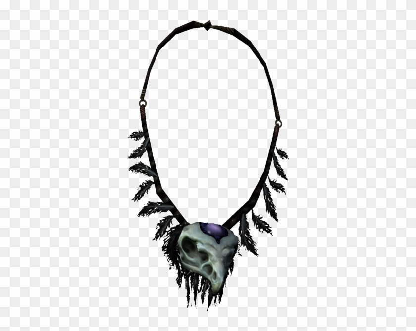 Skyrim Unique Items Bone Hawk Necklace - Amulet, HD Png Download ...
