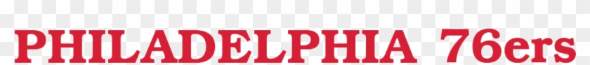 Philadelphia 76ers Logo Font - 76ers Wordmark Logo Transparent, HD Png ...