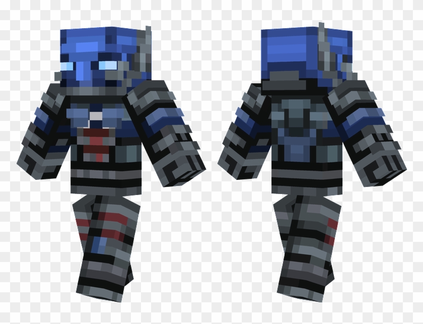 Arkham Knight - Arkham Knight Minecraft Skin, HD Png Download - 804x576 ...