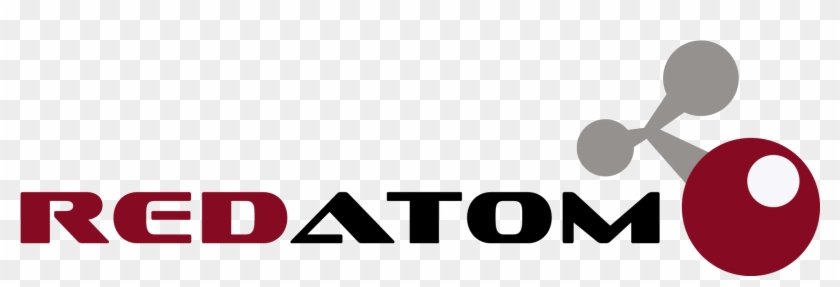 Red Atom Logo - Sign, HD Png Download - 1715x503(#4956004) - PngFind