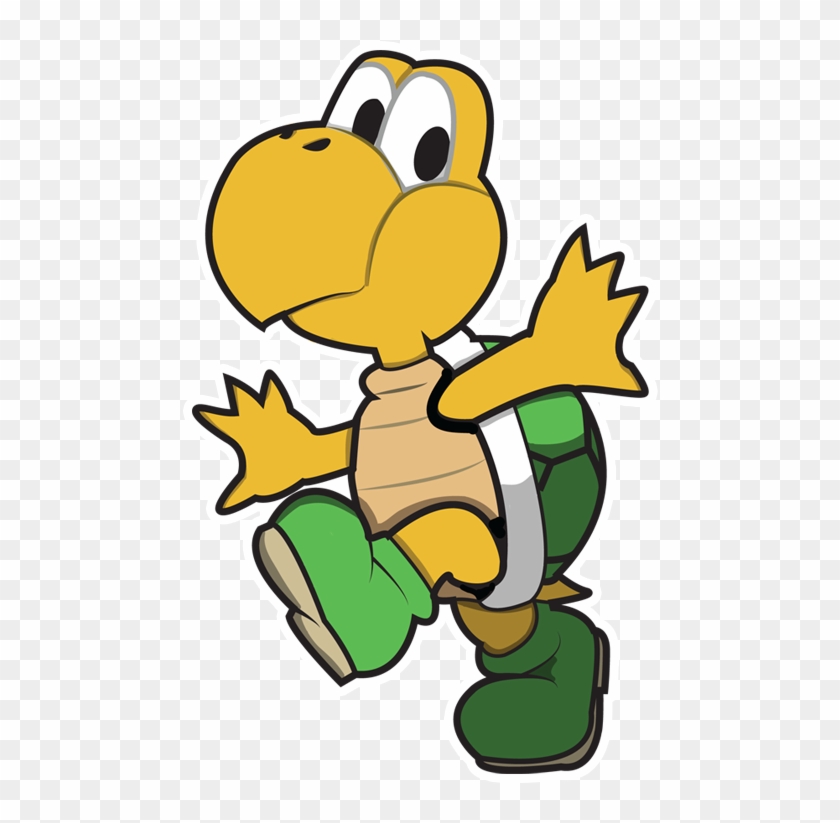 Mario Bros Vector Png , Png Download - Koopa Troopa Cartoon ...