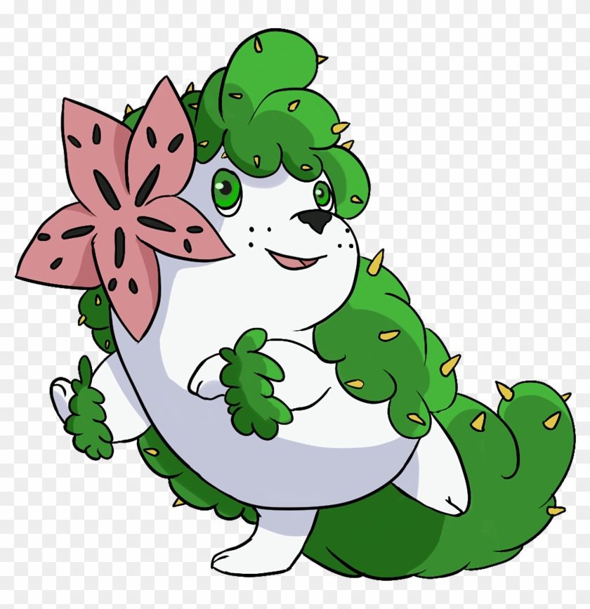 Mega Shaymin Land - Pokemon Mega Shaymin, HD Png Download - 800x787 ...