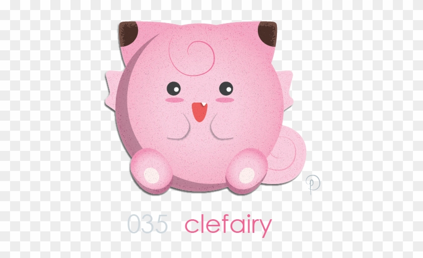 Clefairy So - Stuffed Toy, HD Png Download - 672x629(#4985490) - PngFind