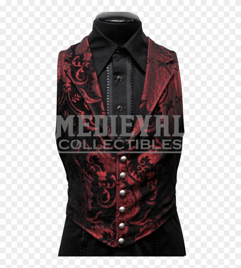 Gothic Red And Black Suit, HD Png Download - 850x850(#4988192) - PngFind