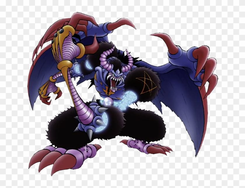 You Can Really Tell Here That Daemon Was Originally - Demon Digimon, HD ...