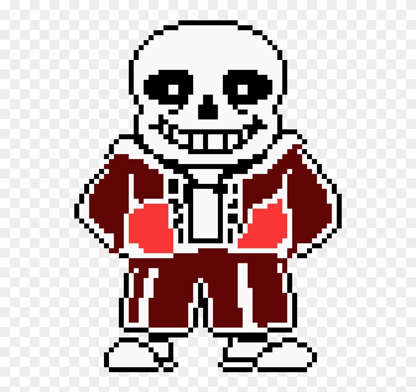 Sans Sprite Fire - Undertale Sans Sprite, HD Png Download - 560x790 ...