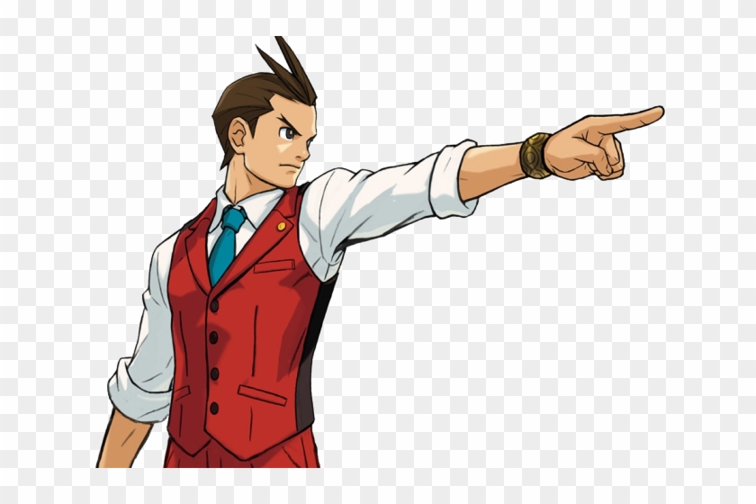 Ace Attorney Clipart Objection - Ace Attorney Apollo Justice Sprites ...