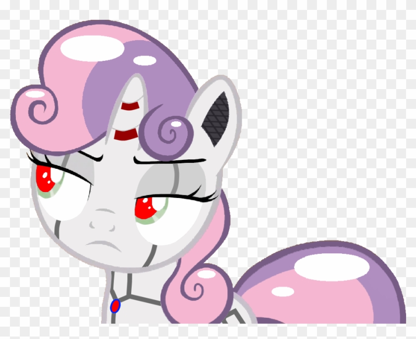Annoyed ) - Mlp Sweetie Bot Angry, HD Png Download - 934x718(#4997679 ...