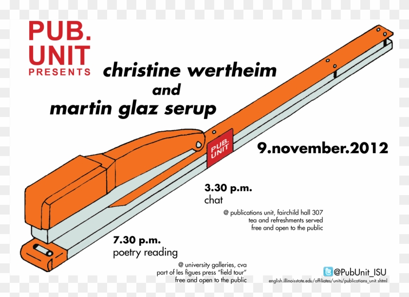 Unit Presents Martin Glaz Serup And Christine Wertheim - Usha Martin ...
